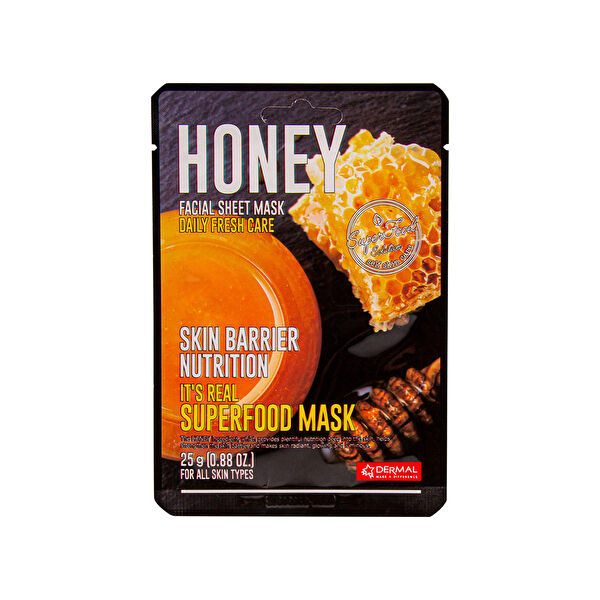 Dermal Its Real Superfood Bal Besleyici Yüz Maskesi