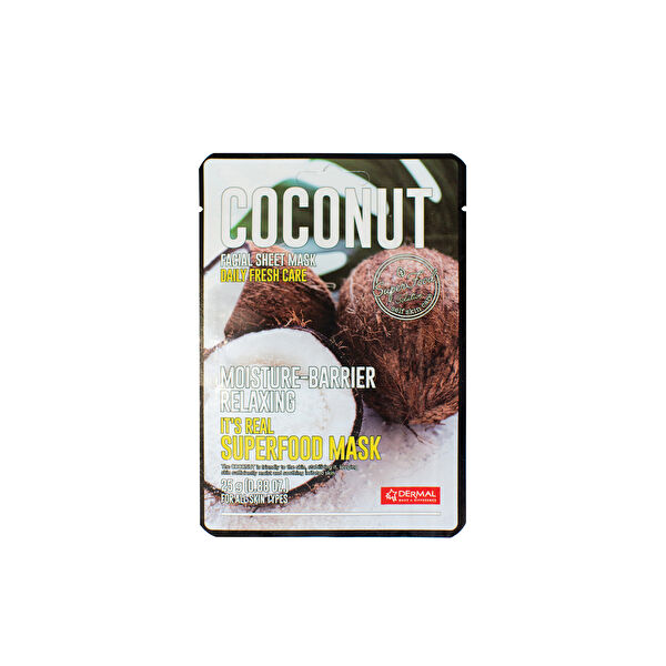 Dermal Its Real Superfood Hindistancevizi Yatıştırıcı Yüz Maskesi