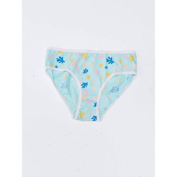 Baskılı Pamuklu Kız Çocuk Külot