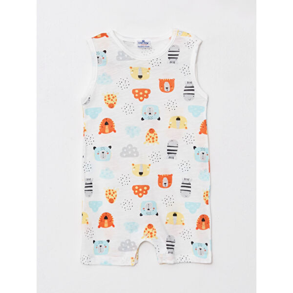 Luggi Baby Bisiklet Yaka Erkek Bebek Tulum Luggi Baby Bisiklet Yaka Erkek Bebek Tulum