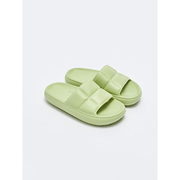 Kendinden Desenli Tek Bantlı Kadın Terlik Kendinden Desenli Tek Bantlı Kadın Terlik