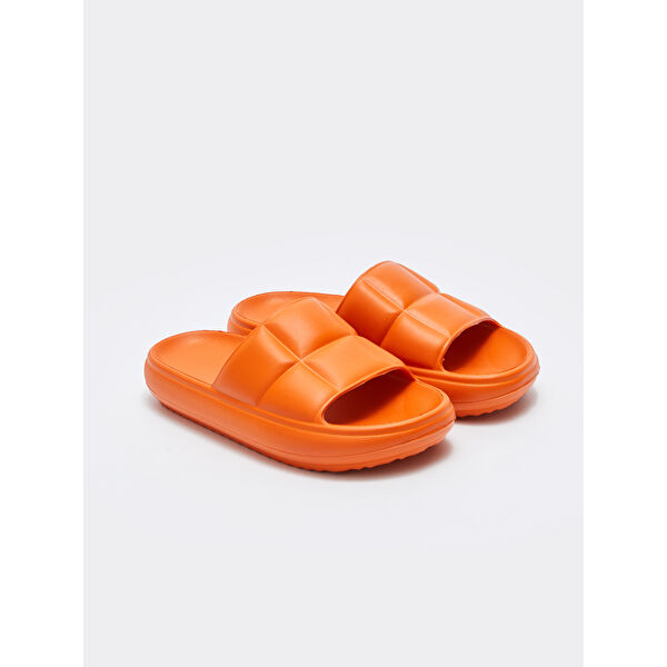 Kendinden Desenli Tek Bantlı Kadın Terlik Kendinden Desenli Tek Bantlı Kadın Terlik