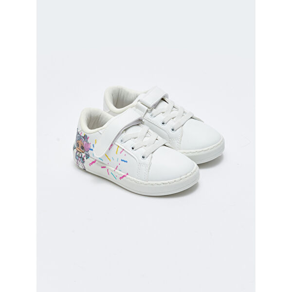 LOL Lisanslı Bağcık ve Cırt Cırtlı Kız Çocuk Spor Ayakkabı