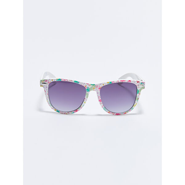 Baskılı Kız Çocuk Güneş Gözlüğü