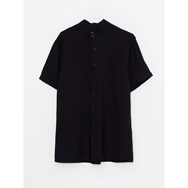 Regular Fit Hakim Yaka Kısa Kollu Erkek Gömlek