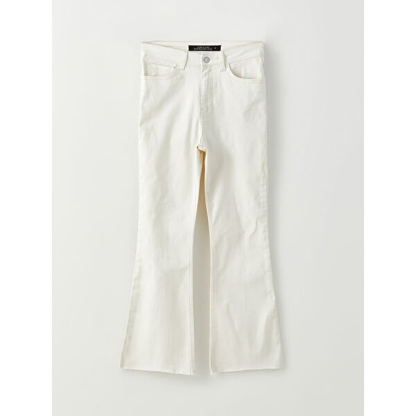 MODEST Rahat Kalıp Düz Cep Detaylı Kadın Jean Pantolon