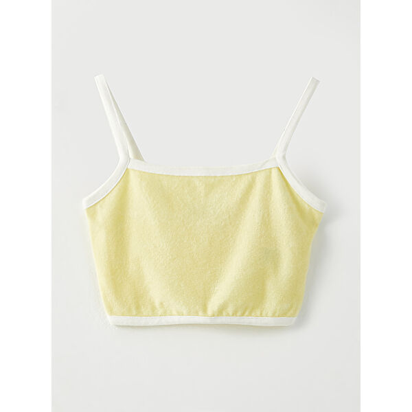LCW CASUAL U Yaka Düz Askılı Crop Kadın Atlet LCW CASUAL U Yaka Düz Askılı Crop Kadın Atlet