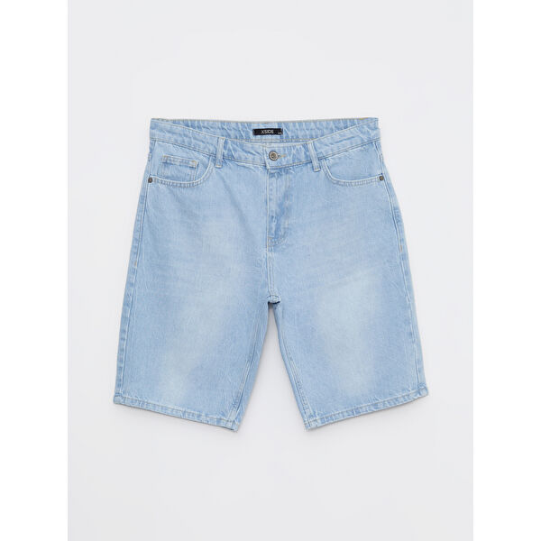 XSIDE Rahat Kalıp Erkek Jean Şort