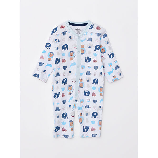 Aziz Bebe Bisiklet Yaka Erkek Bebek Tulum Aziz Bebe Bisiklet Yaka Erkek Bebek Tulum