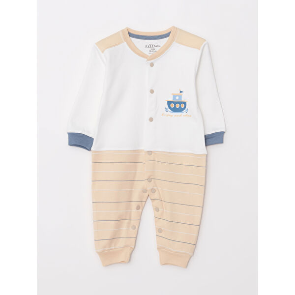 Aziz Bebe Bisiklet Yaka Erkek Bebek Tulum Aziz Bebe Bisiklet Yaka Erkek Bebek Tulum