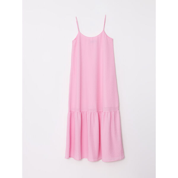 U Yaka Düz Askılı A Kesim Kadın Elbise U Yaka Düz Askılı A Kesim Kadın Elbise