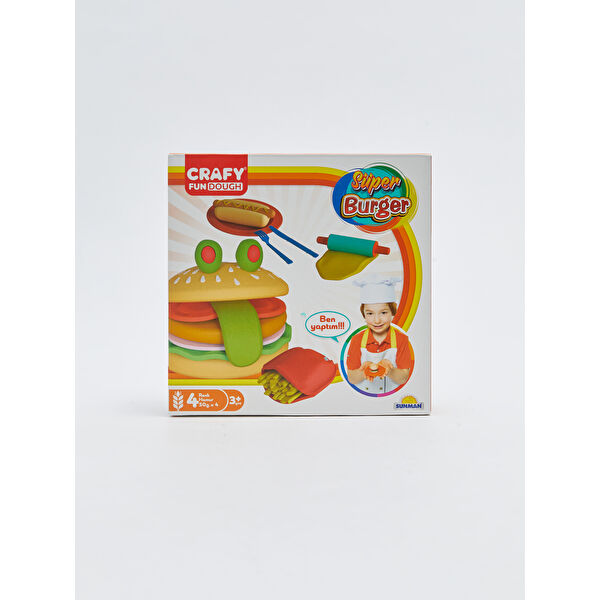 Crafy Fun Dough Süper Burger Oyun Hamuru Crafy Fun Dough Süper Burger Oyun Hamuru