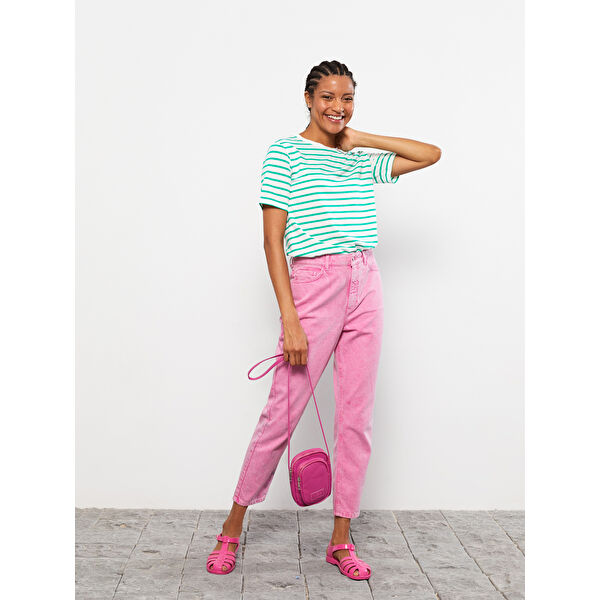 Deri Görünümlü Kadın Telefon Çantası