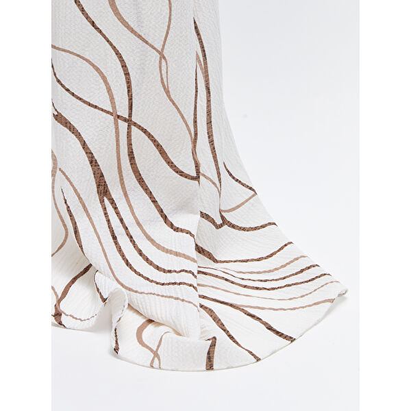 Desenli Kadın Dokuma Şal