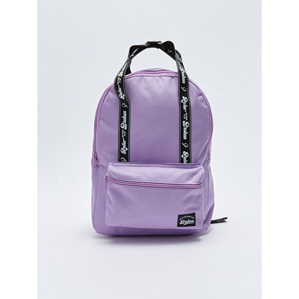 Yazı Baskılı Kız Çocuk Sırt Çantası