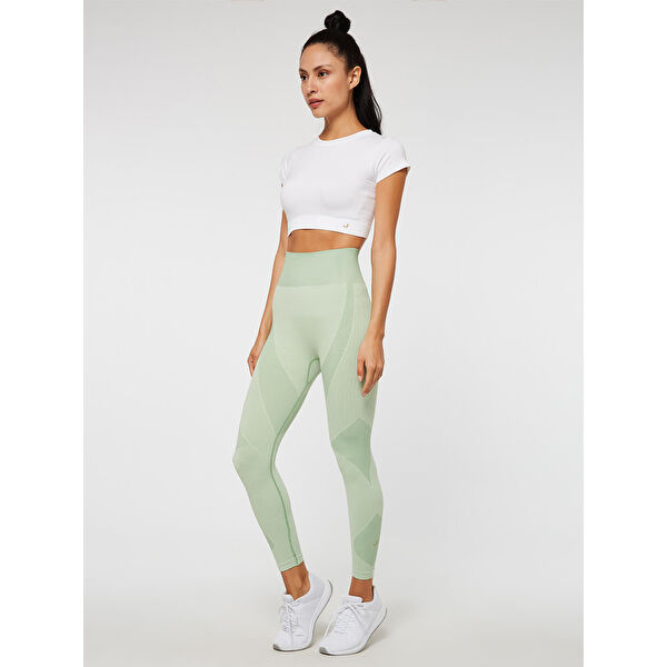 Jerf Bonita Beli Lastikli Desenli Kadın Tayt Jerf Bonita Beli Lastikli Desenli Kadın Tayt