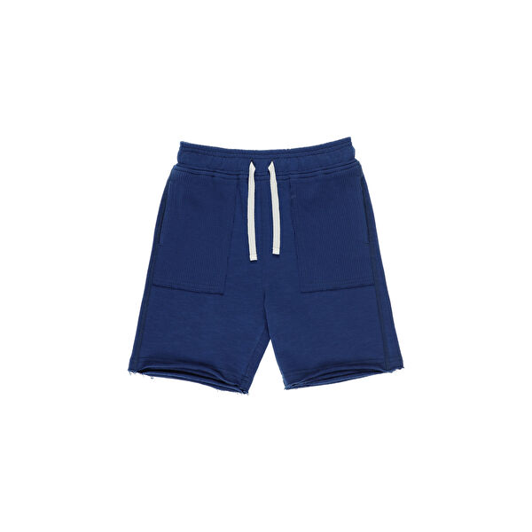 Panço Beli Lastikli Basic Erkek Çocuk Şort Panço Beli Lastikli Basic Erkek Çocuk Şort