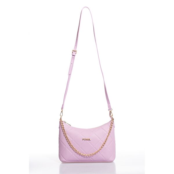 Deri Görünümlü Zincir Detaylı Kadın Omuz Çantası Deri Görünümlü Zincir Detaylı Kadın Omuz Çantası