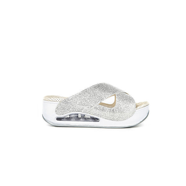 Muya Çapraz Bantlı Kalın Taban Kadın Terlik