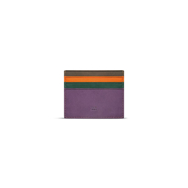 Case Look Renk Bloklu Kadın Kartlık