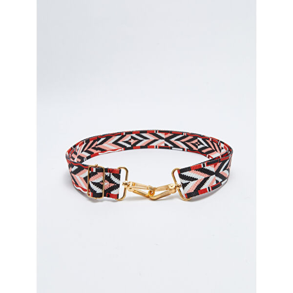 Desenli Kadın Çanta Askısı