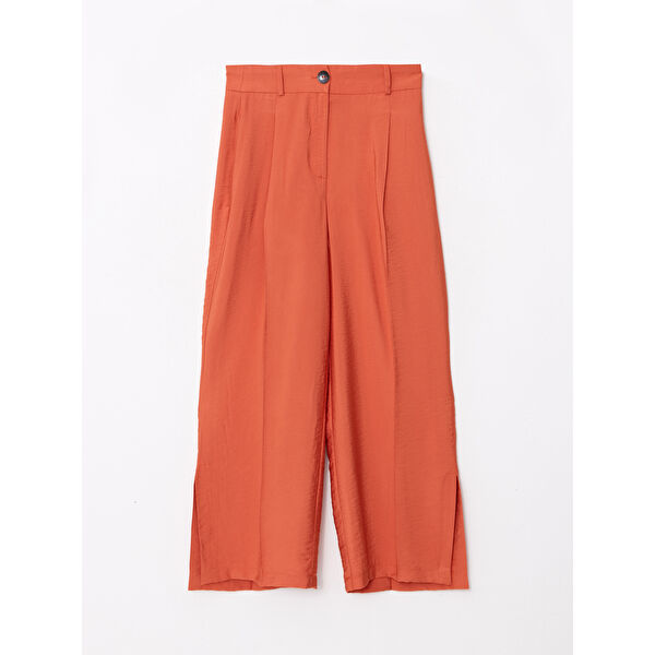 Yüksek Bel Rahat Kalıp Düz Geniş Paça Kadın Pantolon Yüksek Bel Rahat Kalıp Düz Geniş Paça Kadın Pantolon