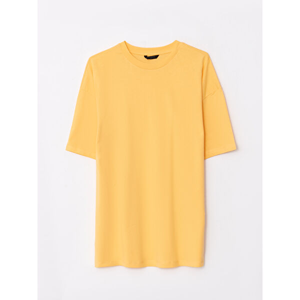 LCW CASUAL Oversize Bisiklet Yaka Kısa Kollu Penye Erkek Tişört LCW CASUAL Oversize Bisiklet Yaka Kısa Kollu Penye Erkek Tişört