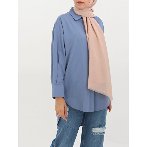 All Day Ağaç Kabuğu Koton Kadın Şal