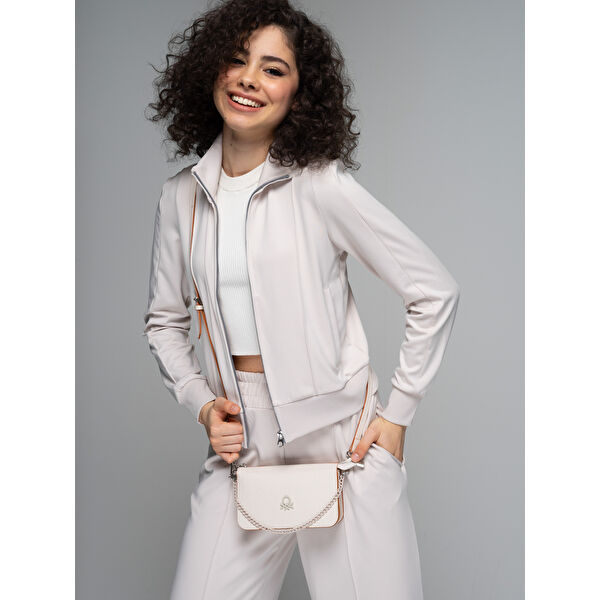 Benetton Baskılı Kadın Çapraz Çanta