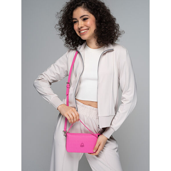 Benetton Baskılı Kadın Çapraz Çanta