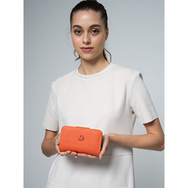 Baskılı Kadın Cüzdan