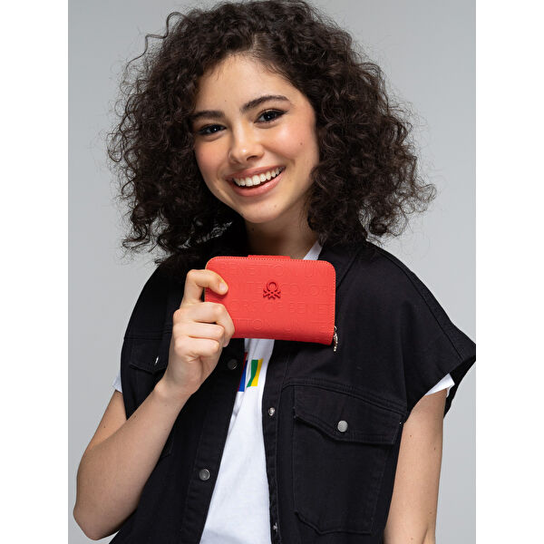 Baskılı Kadın Cüzdan