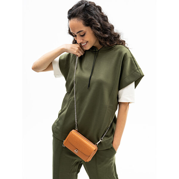 Benetton Zincir Askılı Kadın Çapraz Çanta