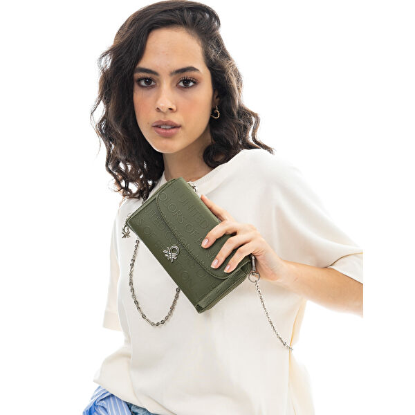 Benetton Zincir Askılı Kadın Çapraz Çanta