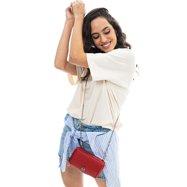 Benetton Zincir Askılı Kadın Çapraz Çanta