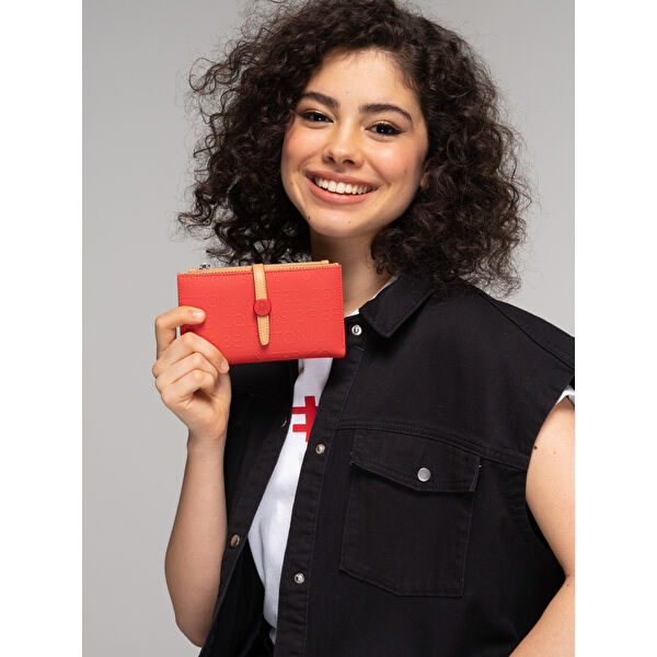 Benetton Baskılı Kadın Cüzdan