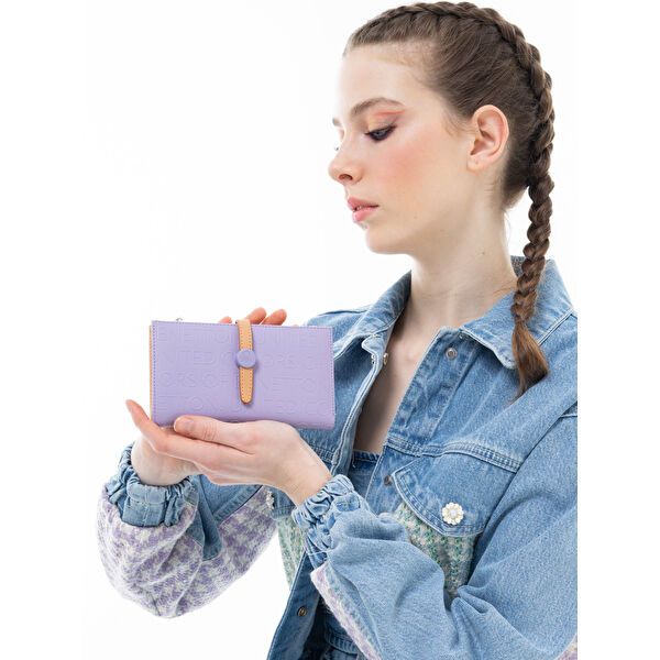 Benetton Baskılı Kadın Cüzdan