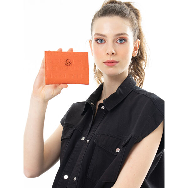 Benetton Baskılı Kadın Cüzdan