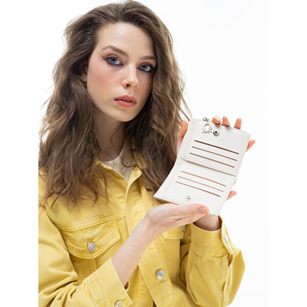 Benetton Baskılı Kadın Cüzdan