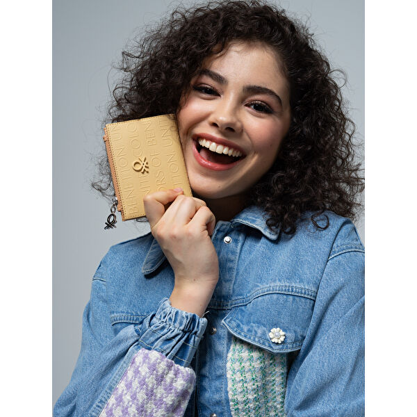 Benetton Baskılı Kadın Cüzdan