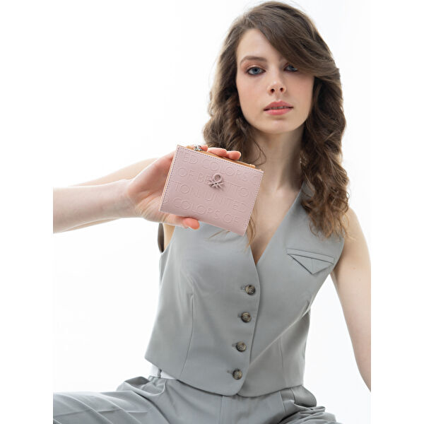 Benetton Baskılı Kadın Cüzdan