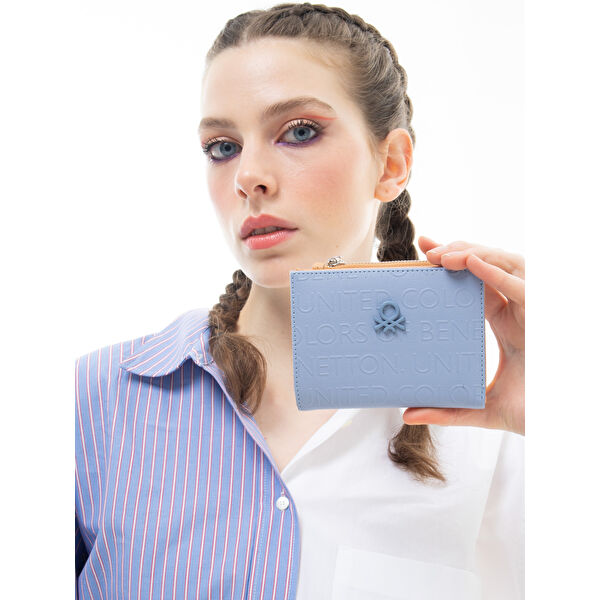 Benetton Baskılı Kadın Cüzdan