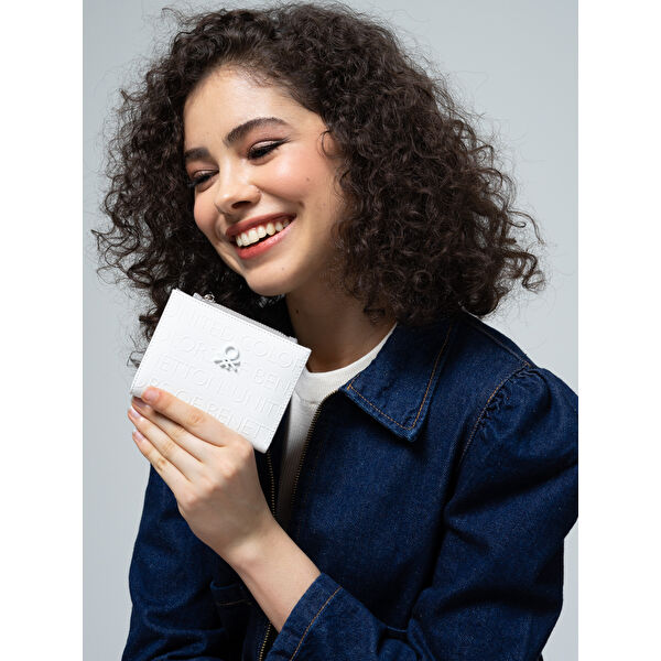 Benetton Baskılı Kadın Cüzdan