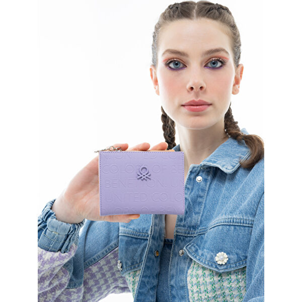 Benetton Baskılı Kadın Cüzdan