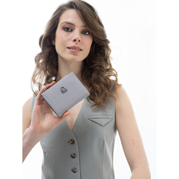 Benetton Baskılı Kadın Cüzdan