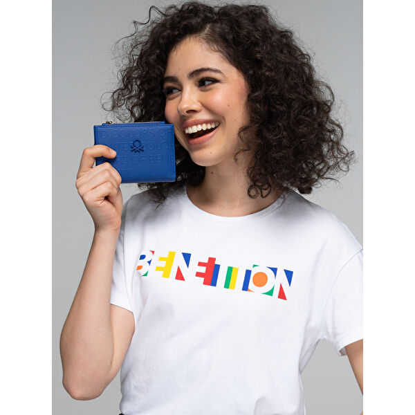 Benetton Baskılı Kadın Cüzdan