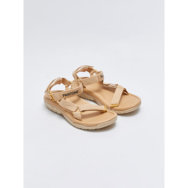 PANTONE Cırt Cırtlı Kadın Sandalet