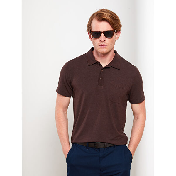 Polo Yaka Kısa Kollu Penye Erkek Tişört Polo Yaka Kısa Kollu Penye Erkek Tişört