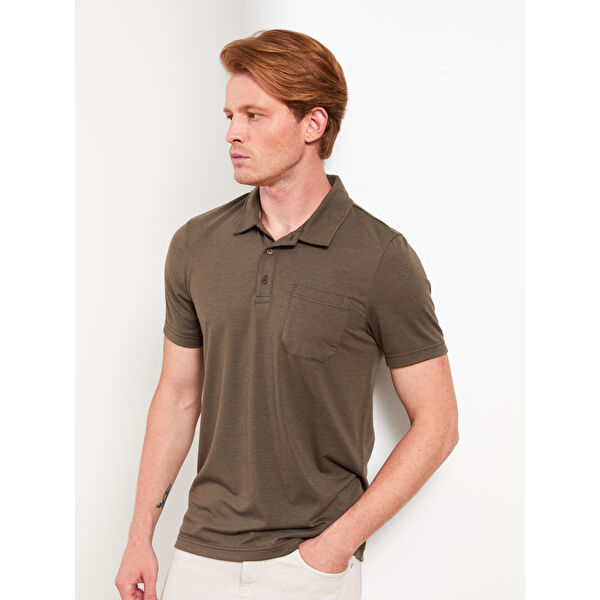 Polo Yaka Kısa Kollu Penye Erkek Tişört Polo Yaka Kısa Kollu Penye Erkek Tişört