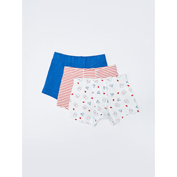 Organik Pamuklu Erkek Bebek Boxer 3'lü Organik Pamuklu Erkek Bebek Boxer 3'lü